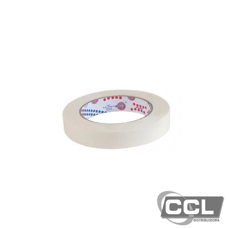 Fita crepe 24mm x 50m Eurocel - CCL Distribuidora